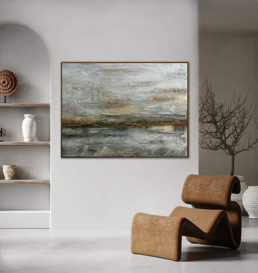 Textured Abstract and Landscape Paintings – Ashley Alexandra Art